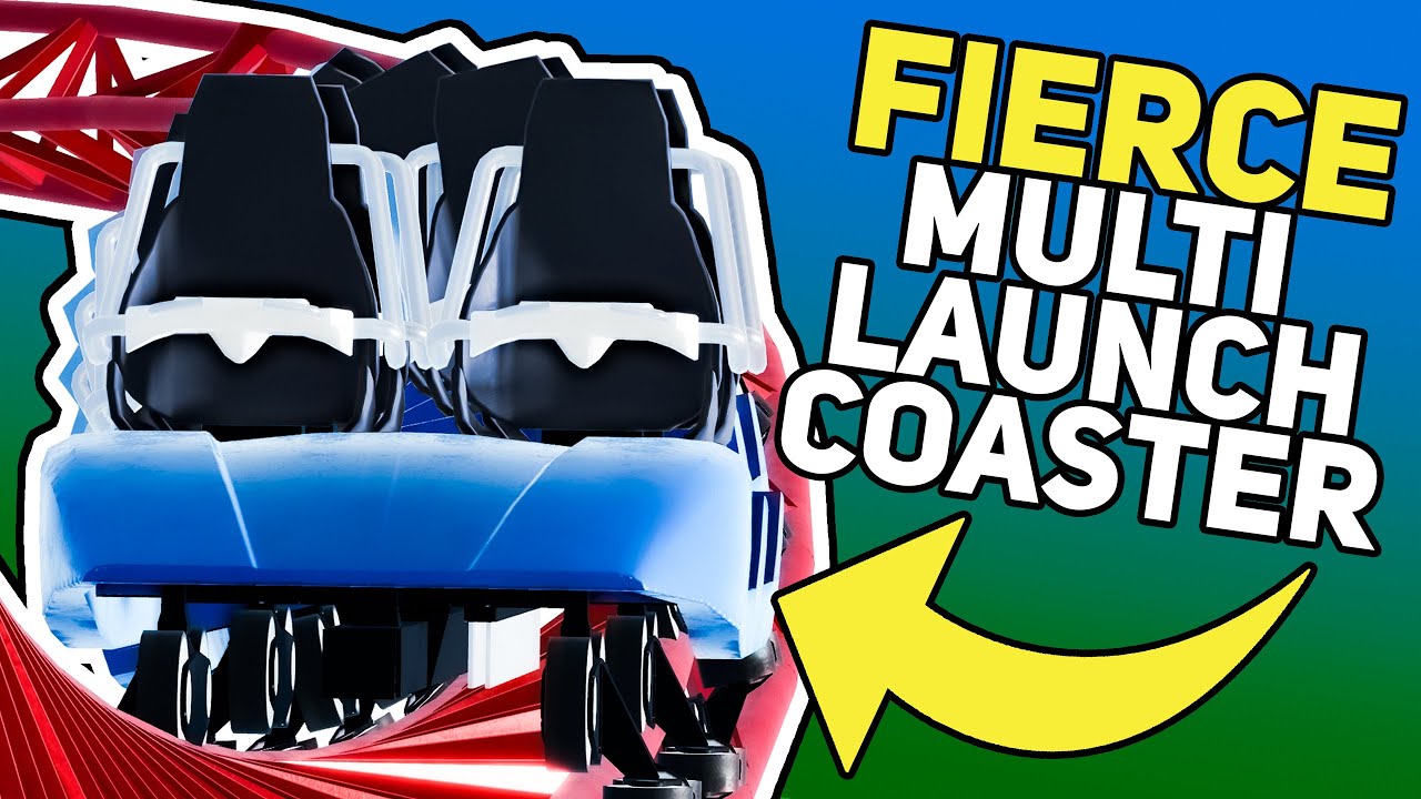 FIERCE Multi Launch Coaster! | Theme Park Tycoon 2 - YouTube