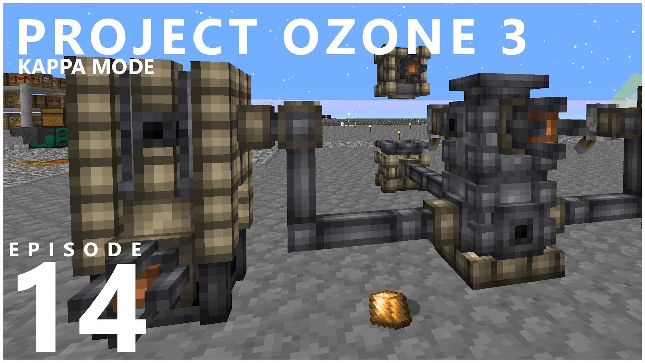 Project Ozone 3 Kappa Mode - DAWNSTONE [E14] (Modded Minecraft Sky ...