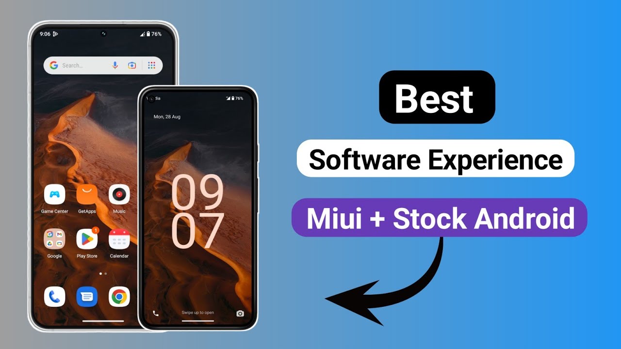 best Software Experience Miui + Stock Android - YouTube