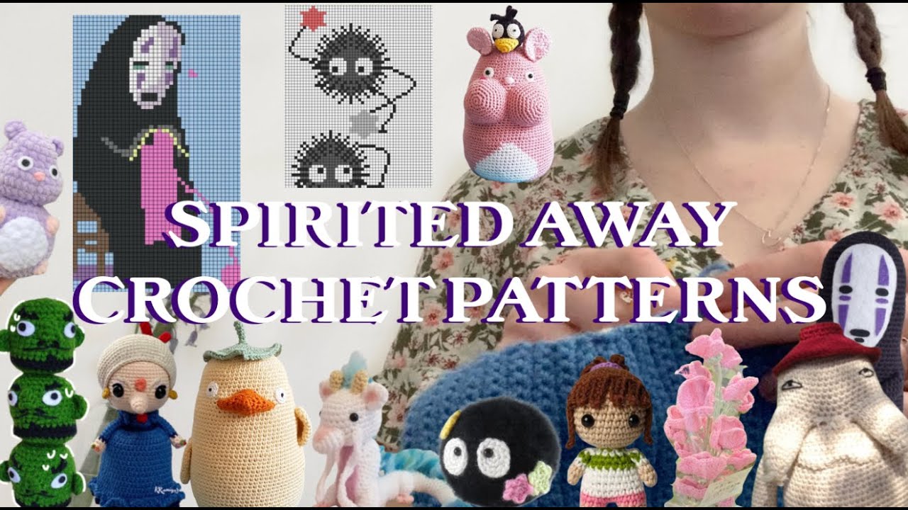 50+ FREE Spirited Away Crochet Pattern Ideas - YouTube