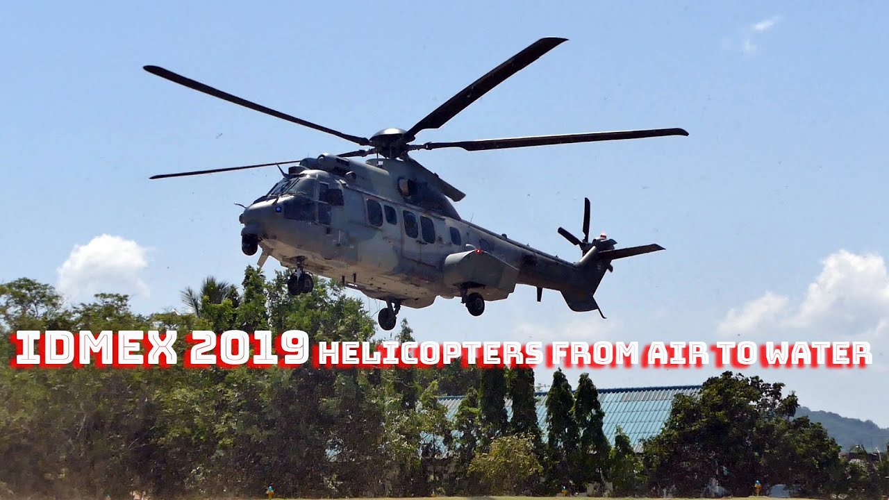 The Integrated Disaster Management Exercise: IDMEx 2019 helicopters ...