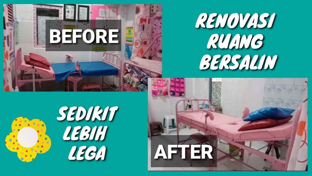 RUANG PRAKTIK MANDIRI BIDAN ll renovasi ruang bersalin - YouTube