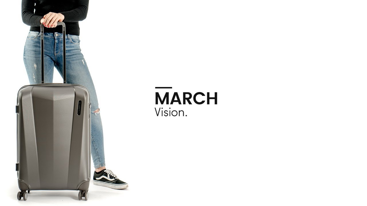 March Vision Spinner - Bagageonline - YouTube