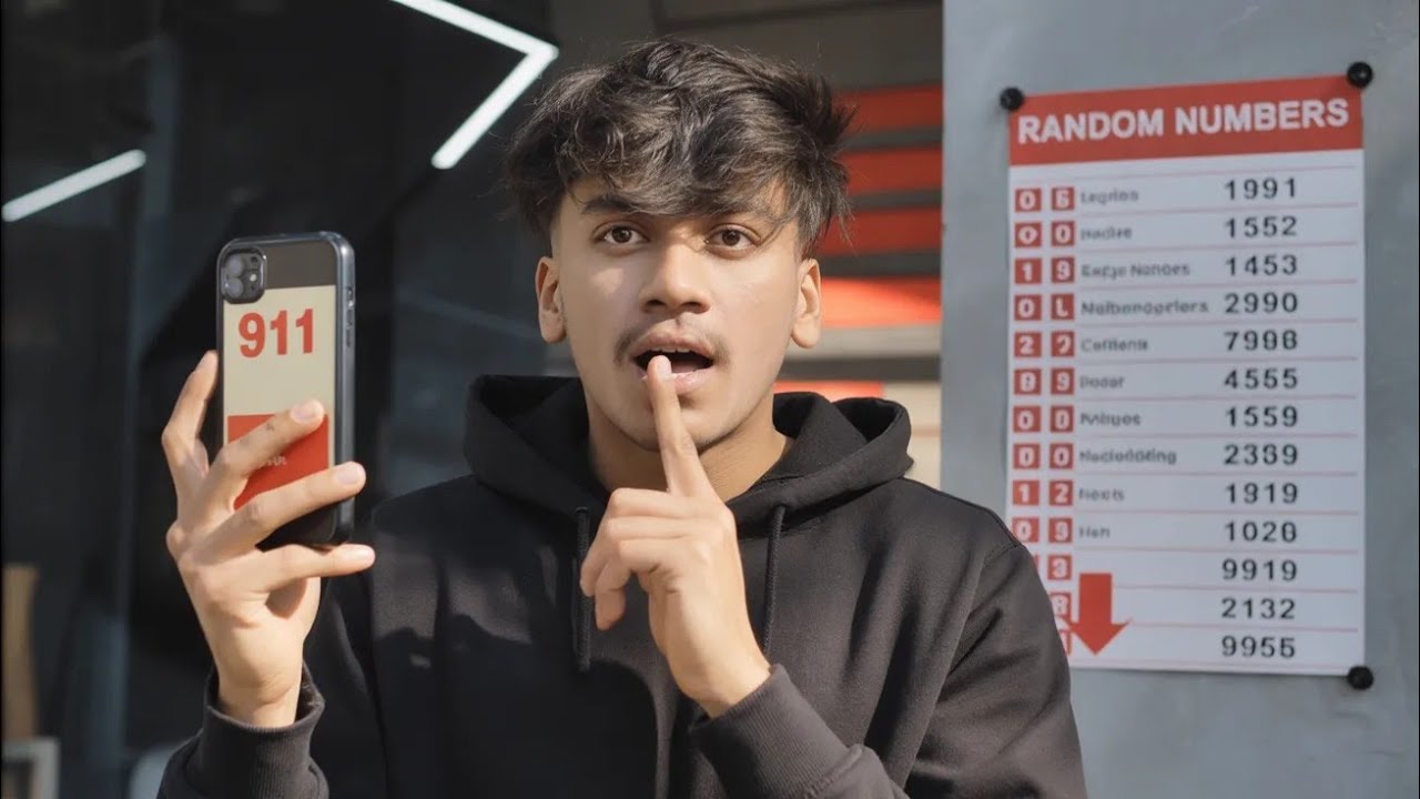 Calling Random Numbers Untill Someone Gives me ₹100 - YouTube