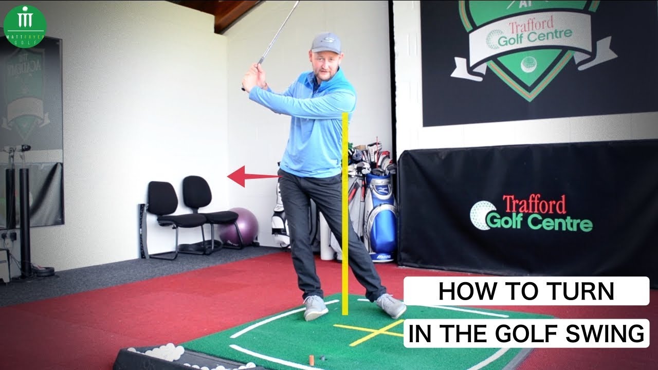HOW TO TURN IN THE GOLF SWING - BACKSWING DRILL - YouTube