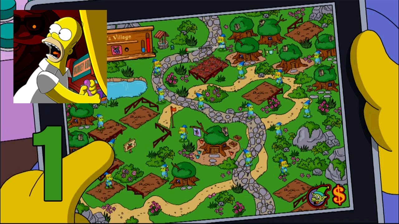 The Simpsons: Tapped Out | Tutorial | Gameplay Walkthrough Part 1 (iOS ...