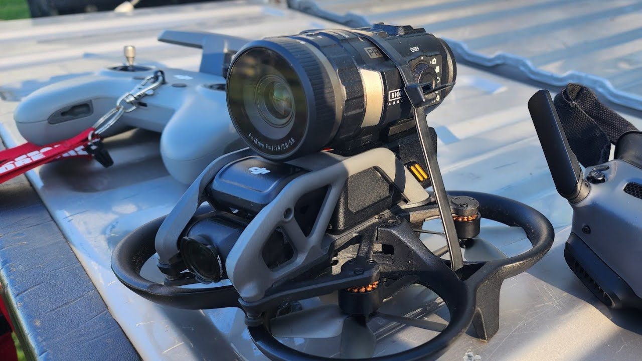 DJI AVATA NIGHT VISION CAMERA LOAD TEST DAYTIME - YouTube