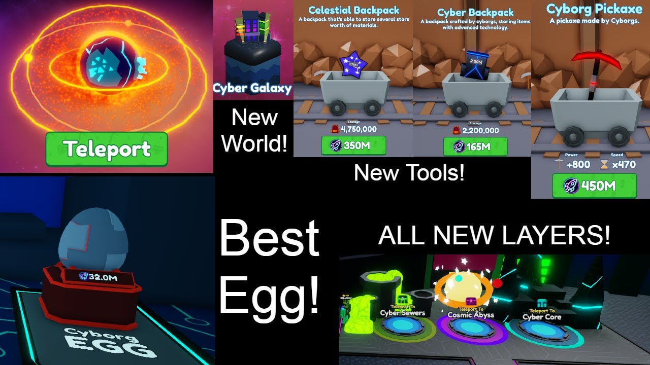 2ND UPDATE! - SPACE WORLD, TRADING, + MORE! - Roblox Mining Simulator 2 ...