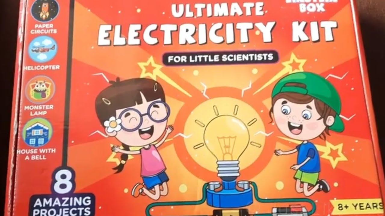 Unboxing and Making of Electricity experiment Kit | Einstein Box ...