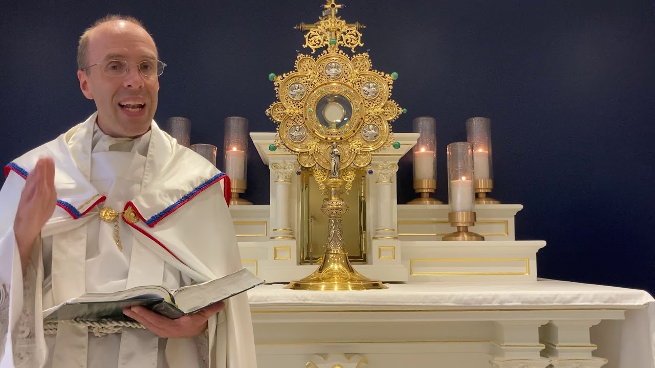 Preached Holy Hour: Giving Thanks to Jesus - YouTube