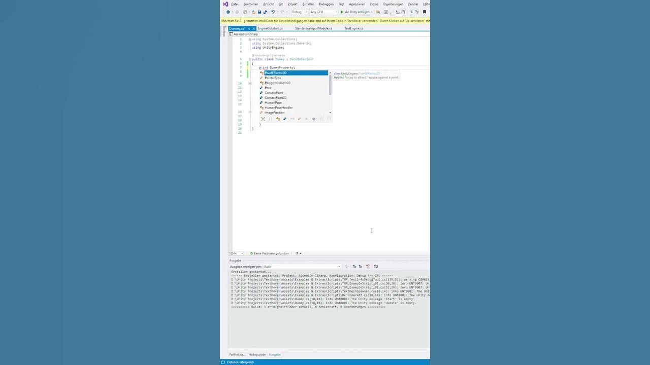 C Unity Clean Code Hack Make Members Visible Youtube