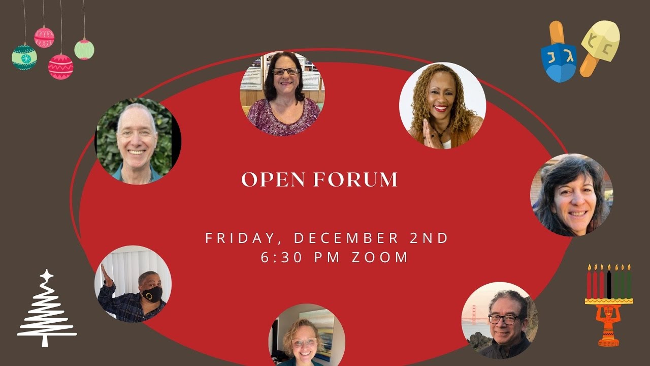 Open Forum at Oakland Center for Spiritual Living - YouTube
