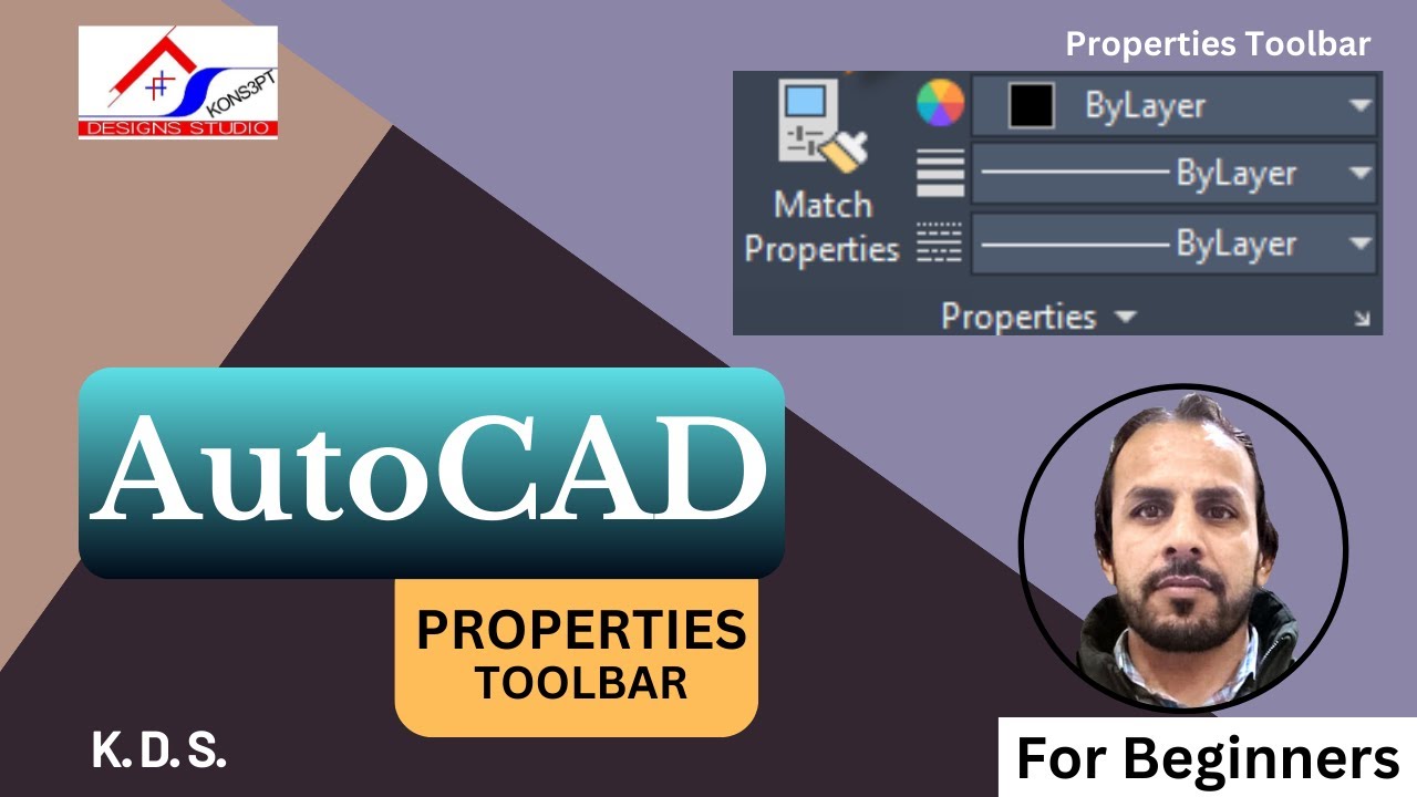Properties Toolbar In Autocad How To Use Properties Tools In AutoCAD Properties Toolbar In Autocad How To Use Properties Tools In AutoCAD
