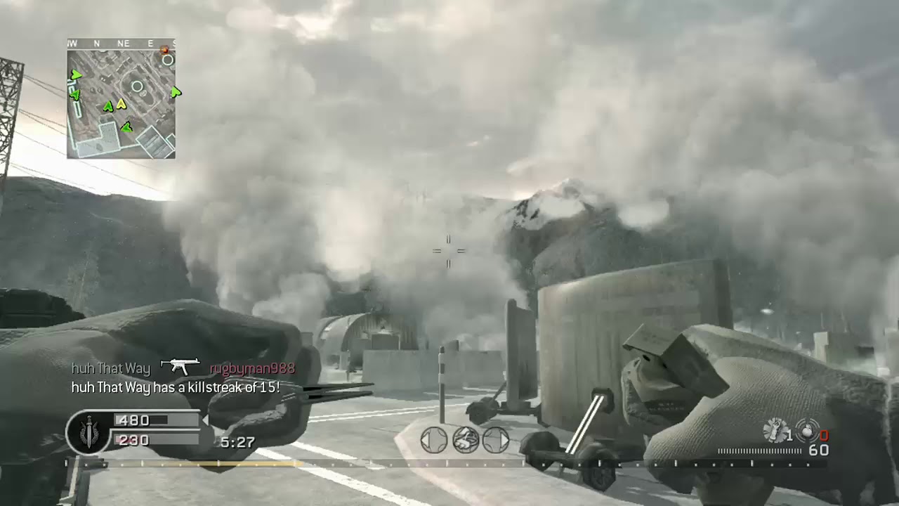 Cod4 mw mp5 gameplay - YouTube