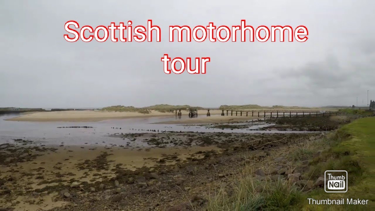 Scottish motorhome tour (Part 5) Wild camping at Cromarty - YouTube