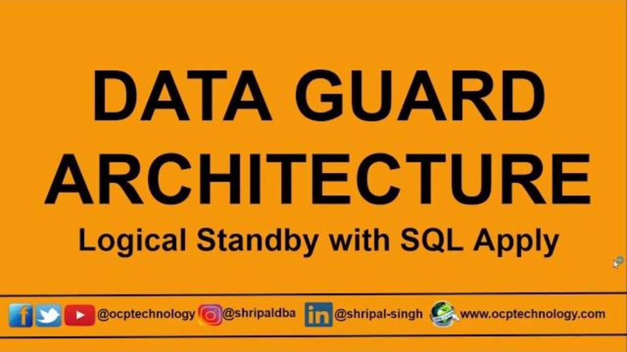 Data Guard Physical Standby and Logical Standby Database Architecture ...
