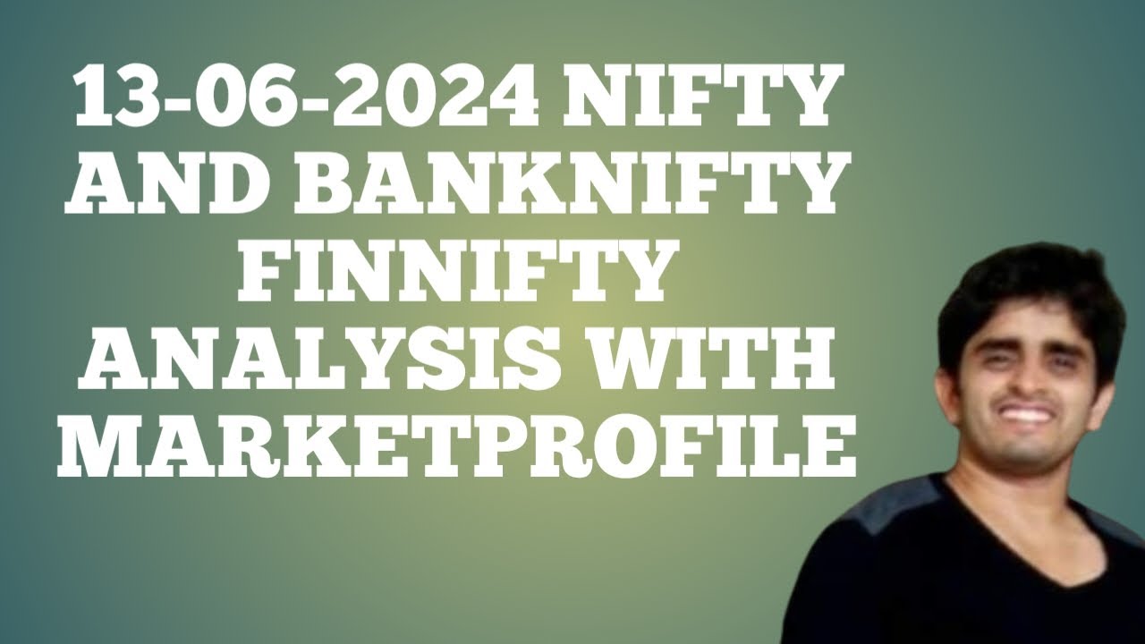 13 06 2024 Nifty And Banknifty Finnifty Analysis With Marketprofile