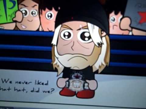 chibi wrestlers poking edge is fun!!! - YouTube