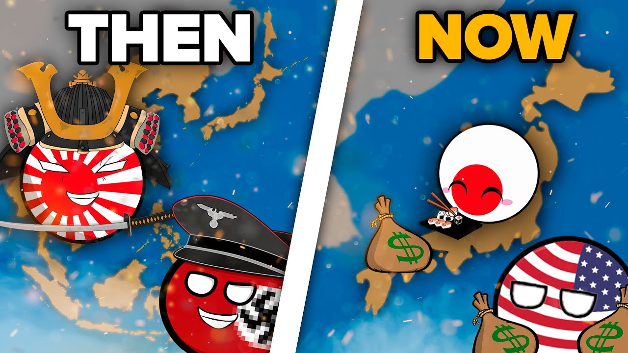 Countryballs Relationship Then and Now | Countryballs Animation - YouTube