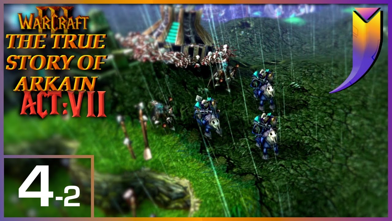 Warcraft 3: The TRUE Story of Arkain [Act 7] 04 - Burning Forest (2/2 ...