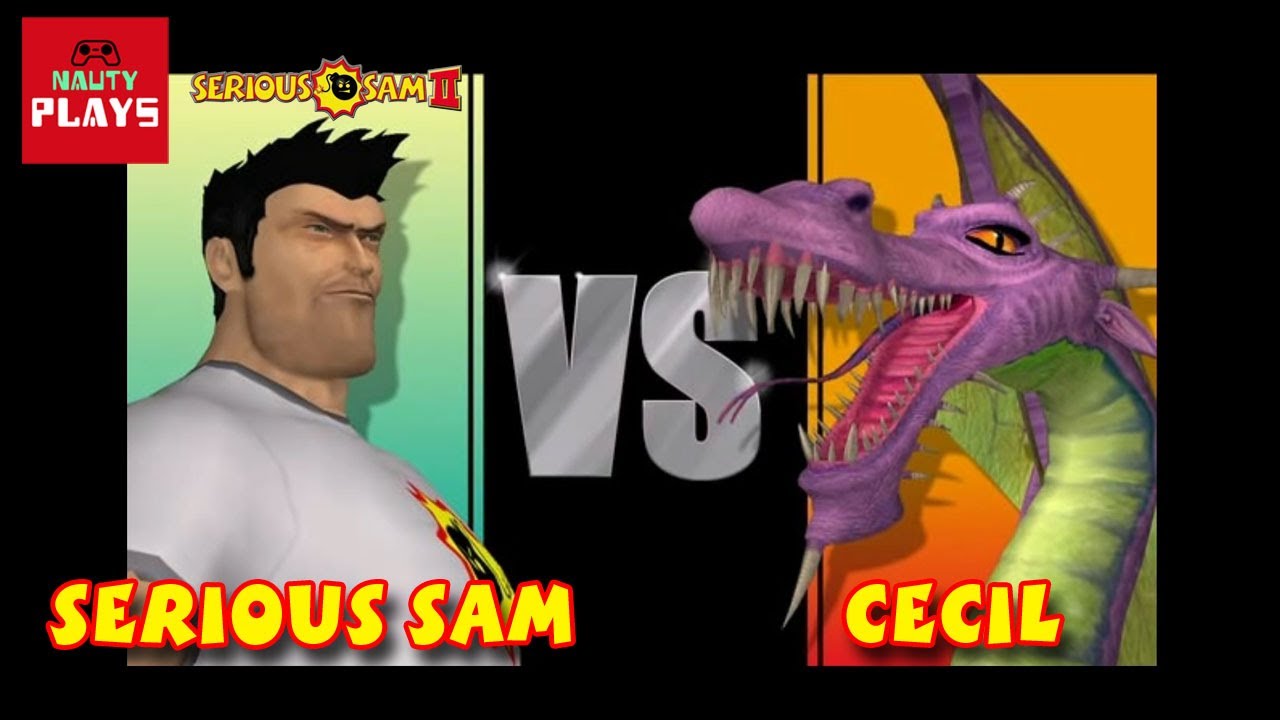 Sam vs Cecil | Boss Fight | Serious Sam 2 - YouTube