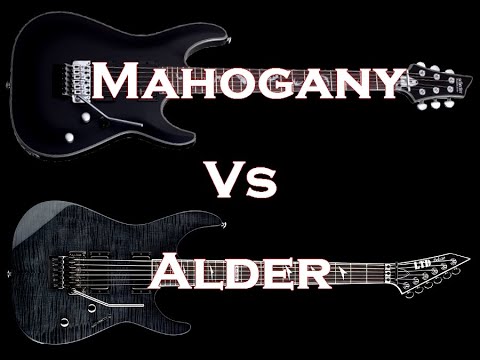 Mahogany body vs Alder body : does wood affect the tone ?