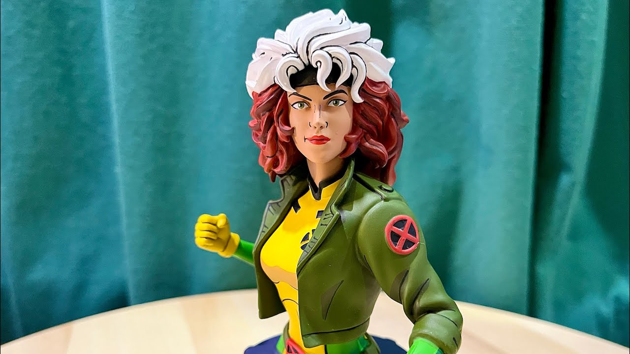 Diamond Select X-Men animated Rogue bust - YouTube