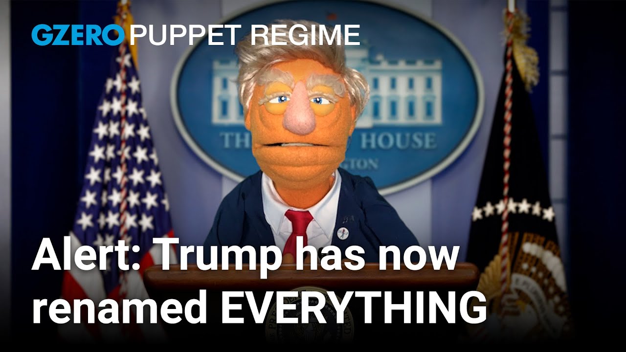 Trump renames EVERYTHING | PUPPET REGIME - YouTube