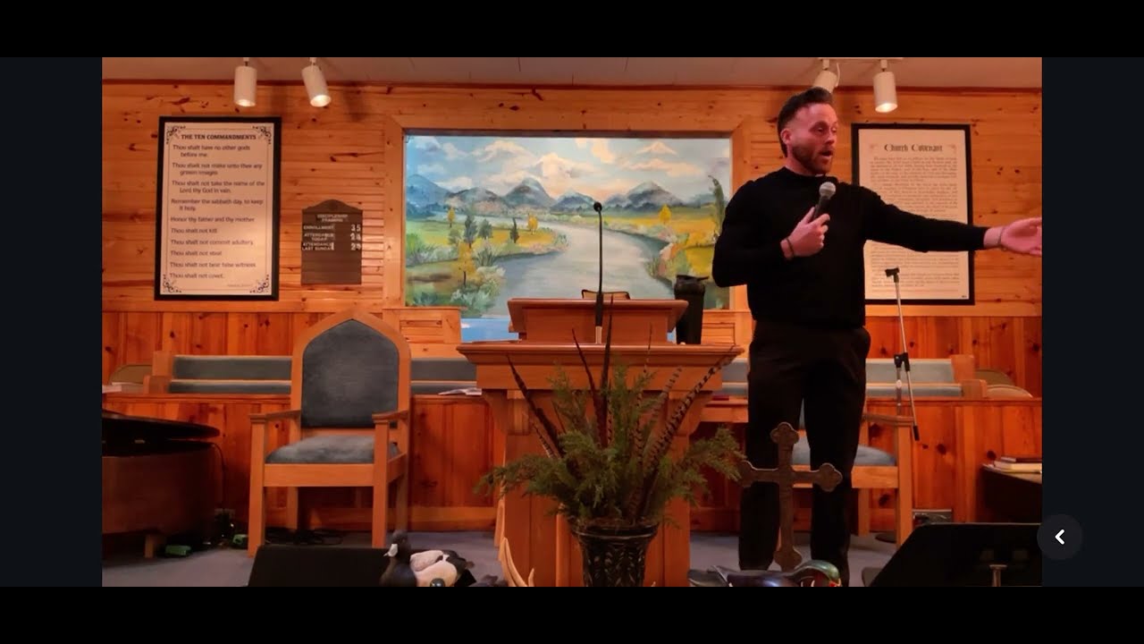 My Testimony - Lucas Hyde speaking at Blue Springs Church - YouTube