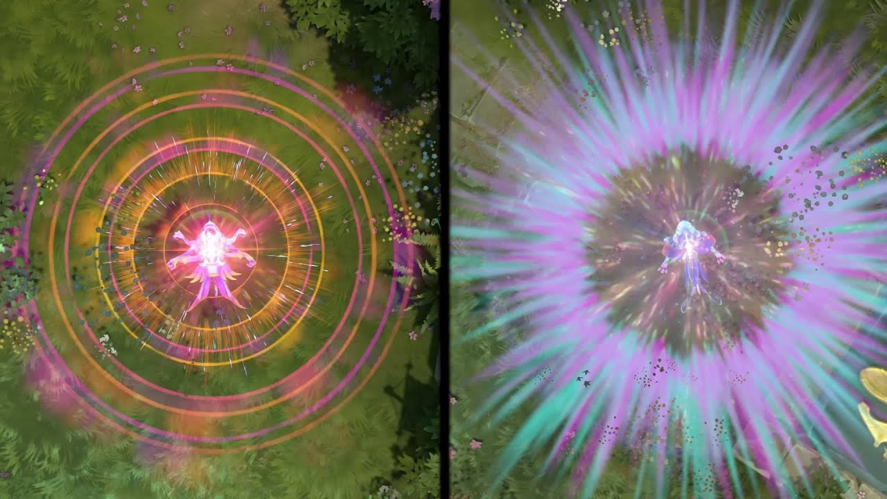 Dota 2 Puck - Rift of Reminiscence kinetic gem preview - YouTube