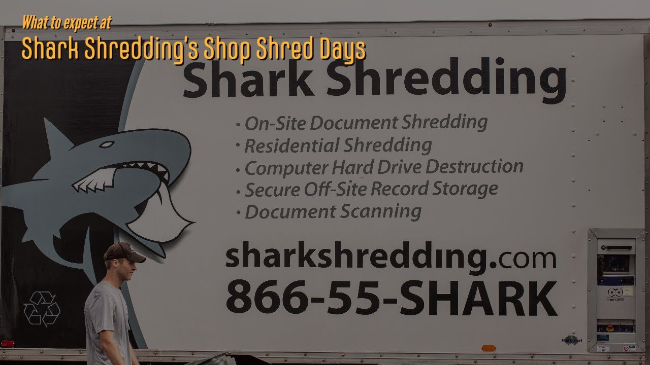 Shark Shredding's Shop Shred Days - YouTube