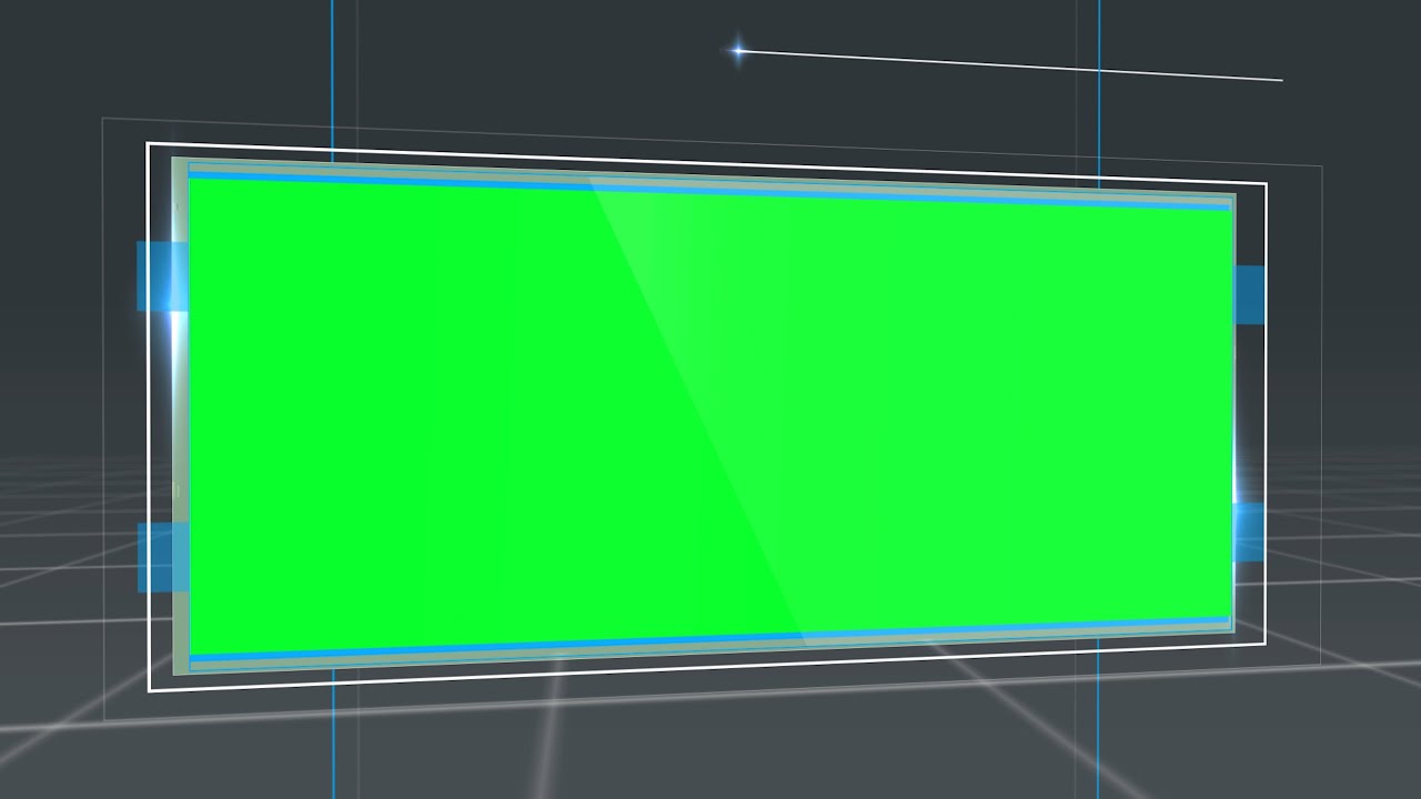 Large Display Transparent Promo Sequence Template with Green Screen ...