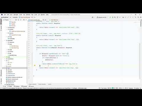 Установка компонента form в Symfony - YouTube