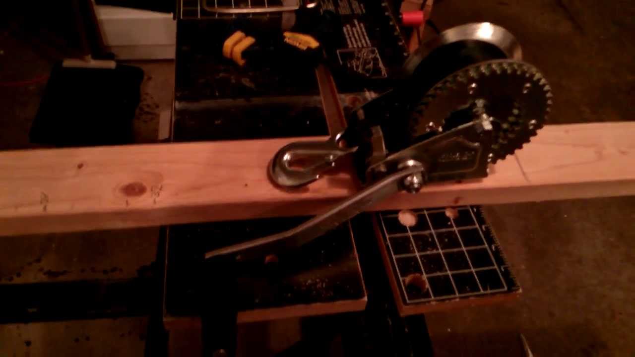 Tillering tree & winch info - YouTube