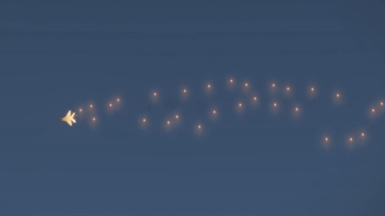 Fighter ファイター Phalanx ファランクス C-RAM CRAM Tracer トレーサー Jet ジェット Intercept ...