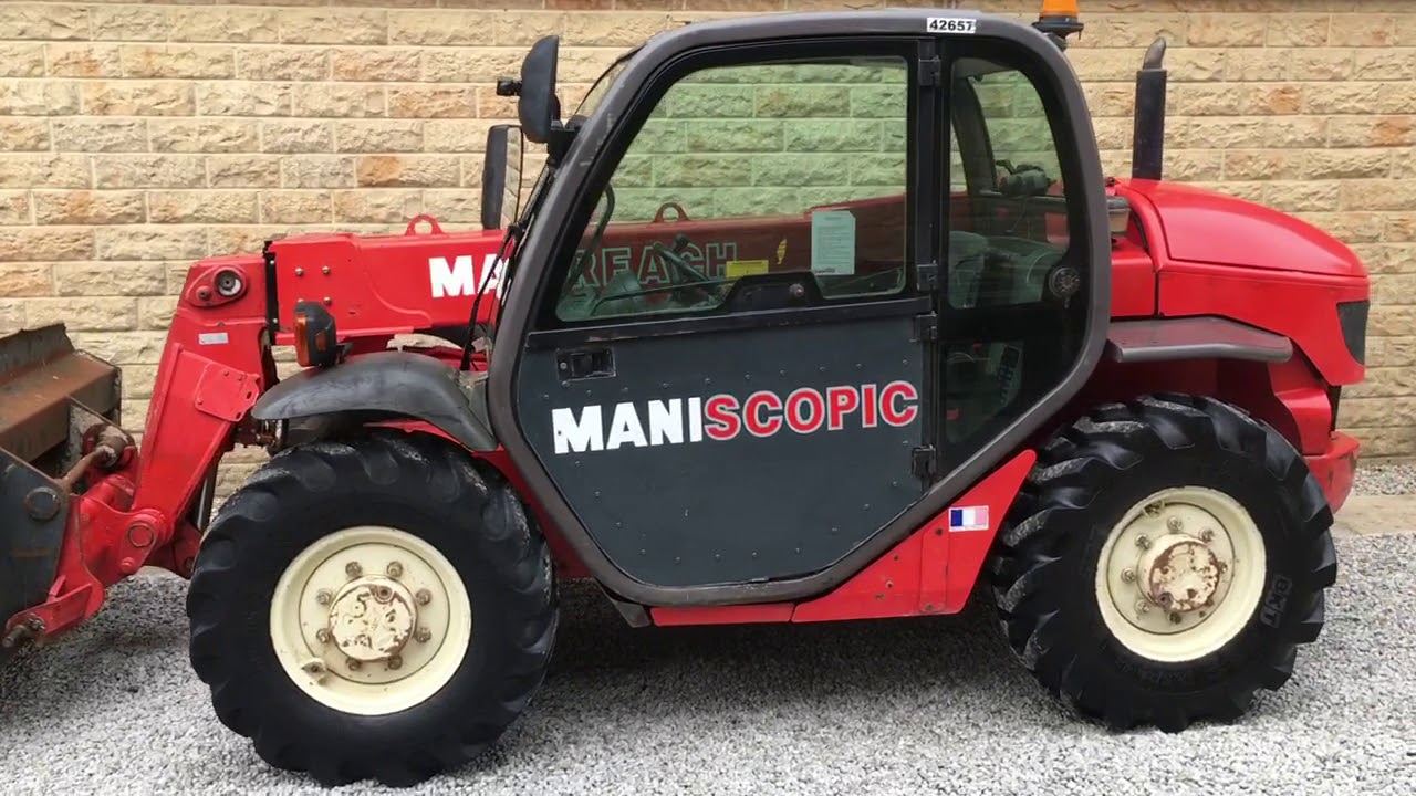 2002 Manitou MLT 523 Turbo - YouTube
