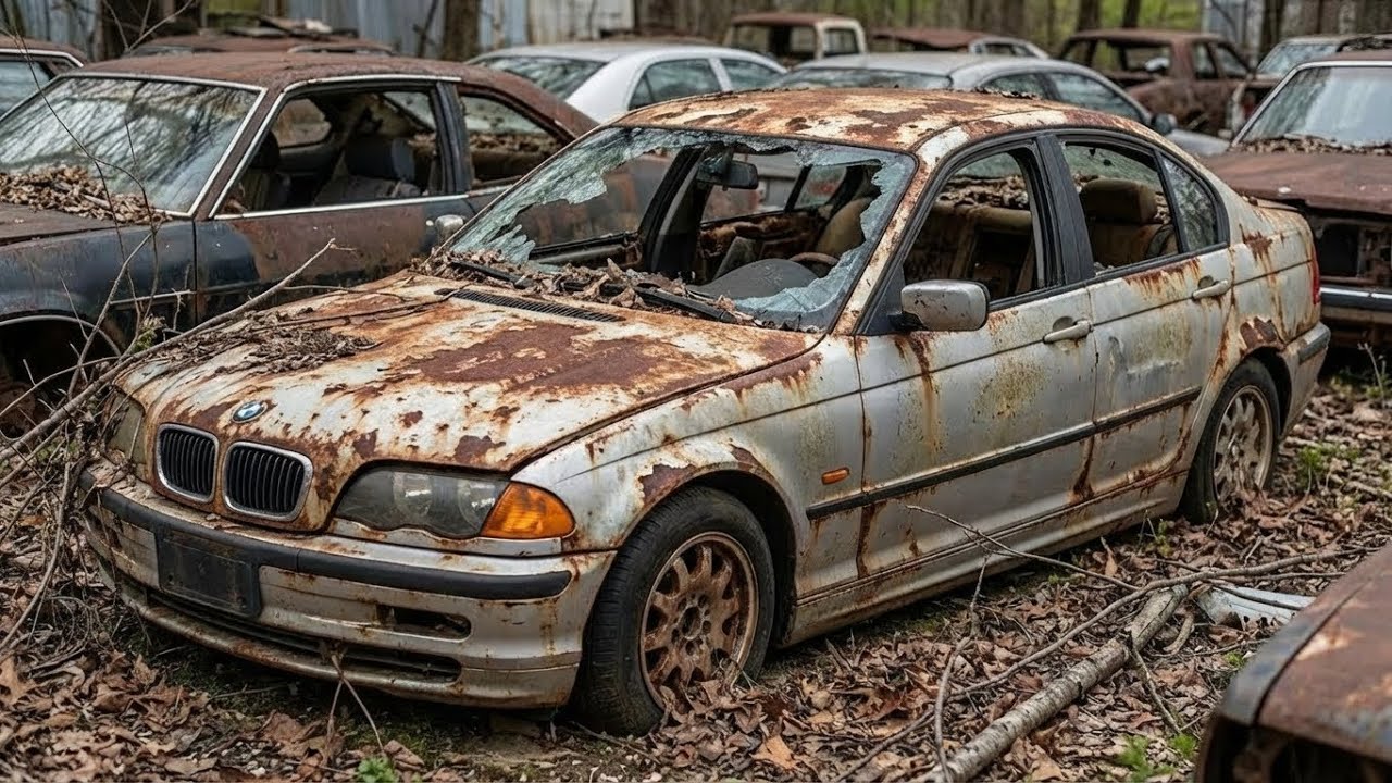 ASMR Car Restoration | 2001 BMW 325i E46 Full Rebuild from Abandoned ...