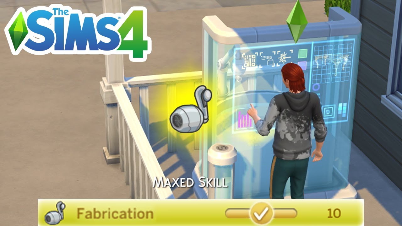 How To Level Up/Max Fabrication Skill (Cheat) - The Sims 4 - YouTube