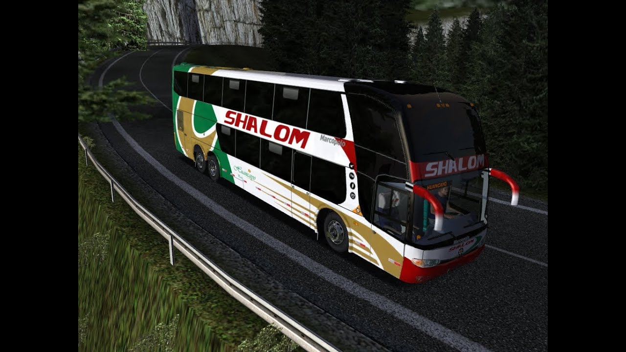 shalom express - gts mod bus peru (buses del peru) HD - YouTube