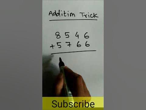 Teachers never teach you this trick | Addition Short Trick #math #tricks #shorts - YouTube