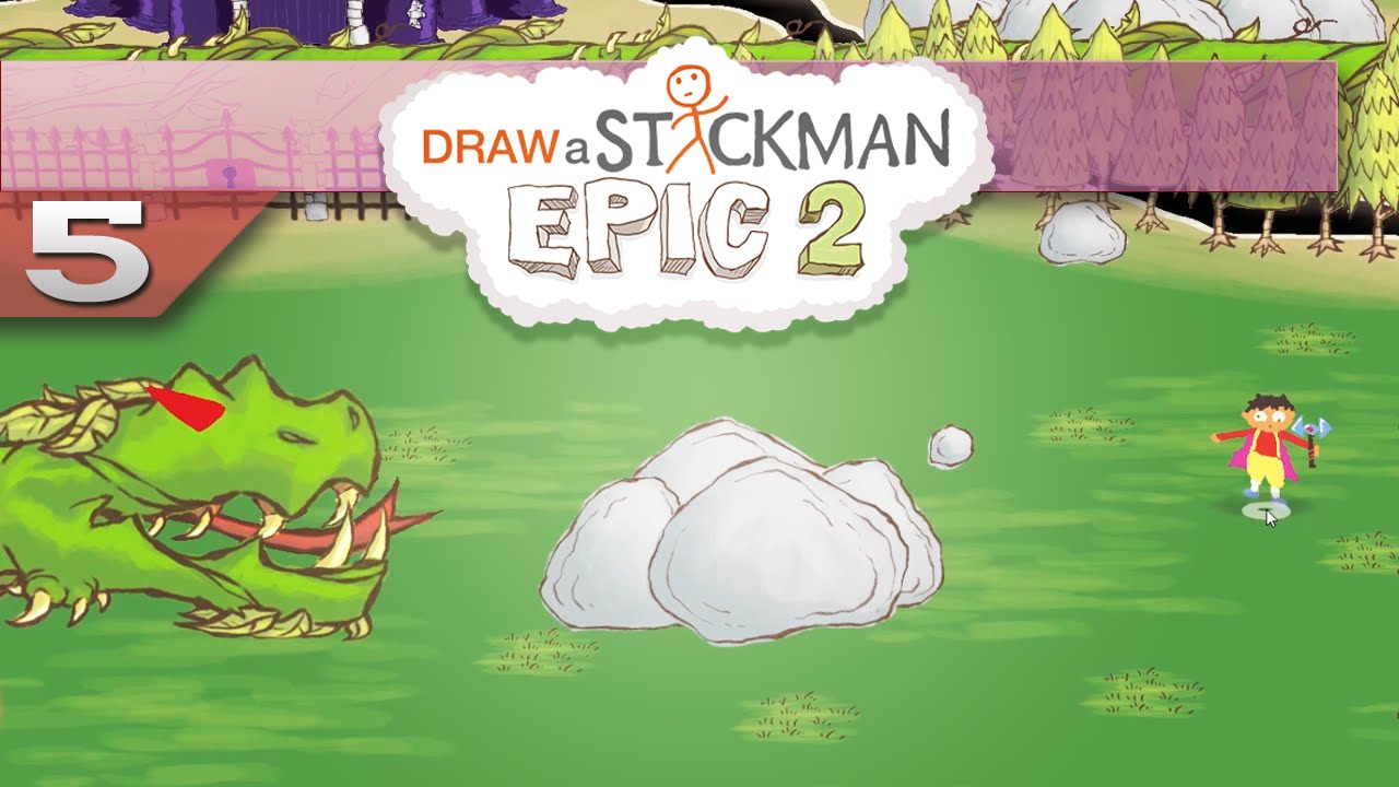Draw a Stickman EPIC 2 || 5 || Vine Snake of DEATH - YouTube