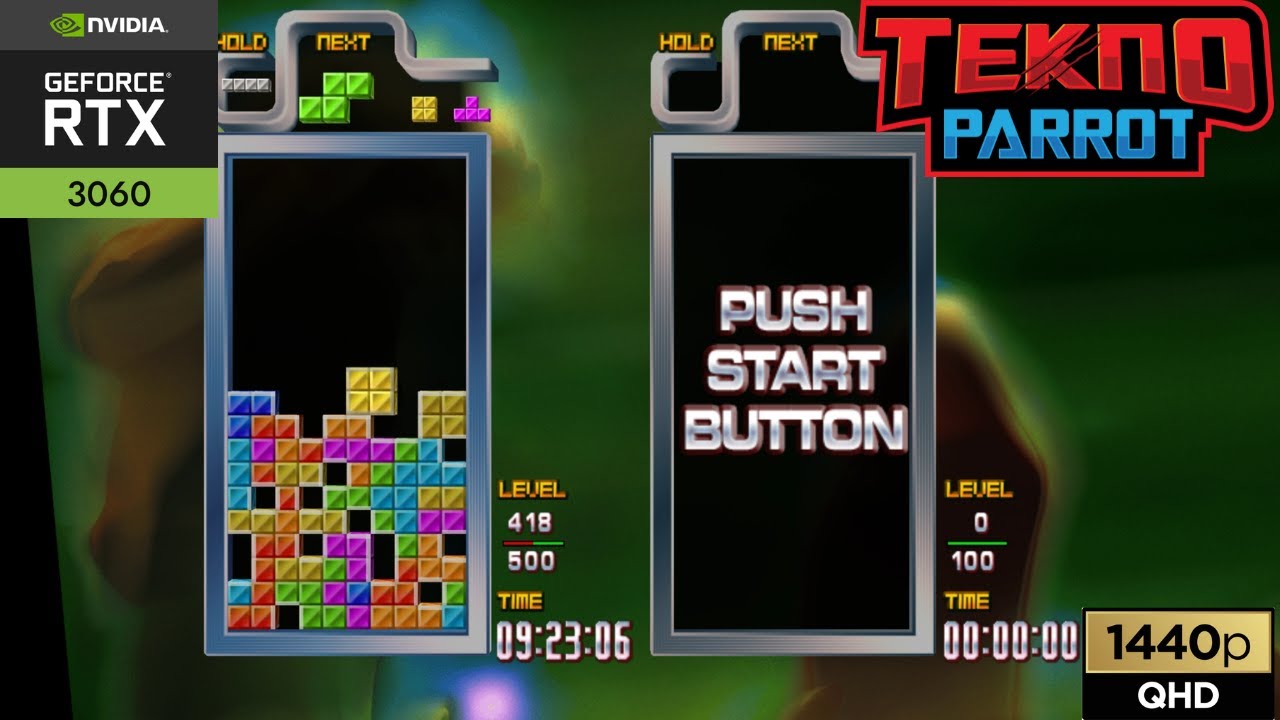 Tetris The Grand Master 3 - Terror Instinct (2005) Teknoparrot Gameplay ...