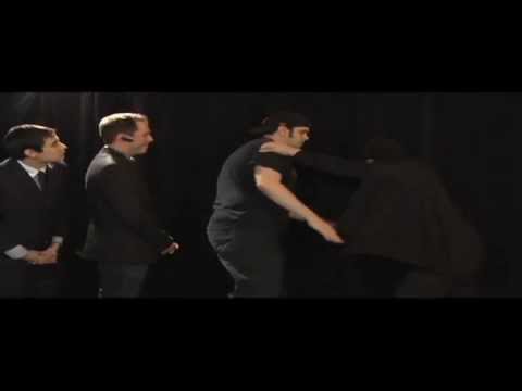 Producer punishes TV host with kick in the nuts