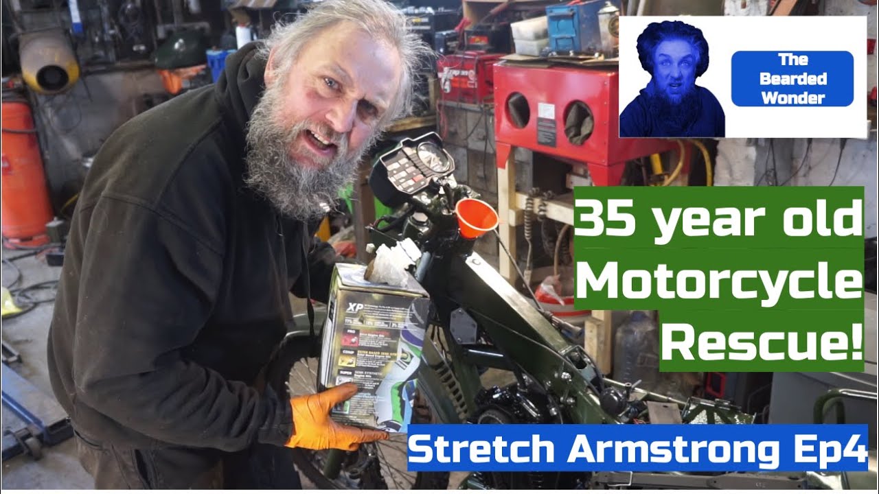 Classic British Motorcycle Rescue - Stretch Armstrong (MT500) Episode 4 ...