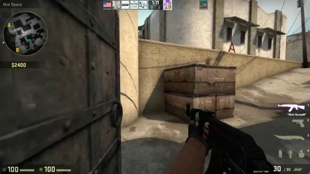 How to peek corners with AWP - YouTube
