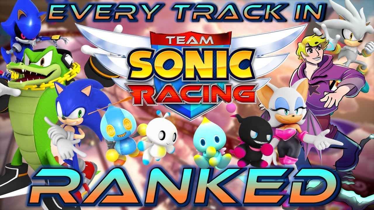 Every Track in Team Sonic Racing Ranked From Worst To Best - YouTube