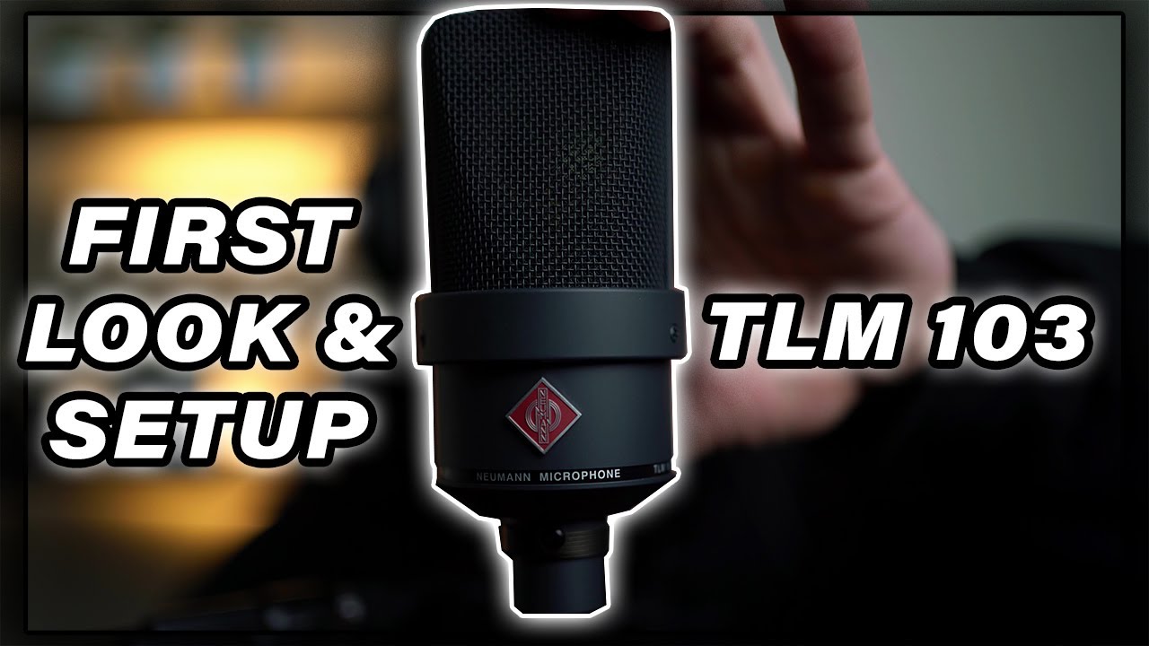 TLM 103 Setup | Thoughts From A Rapper - YouTube