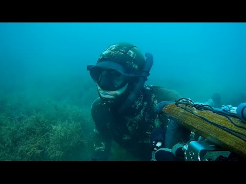 zıpkınla balık avı - karadeniz-3 (tr altyazı) blacksea - ünye