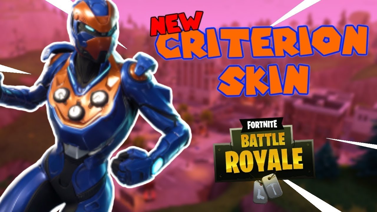 *NEW* CRITERION SKIN! - Fortnite - YouTube