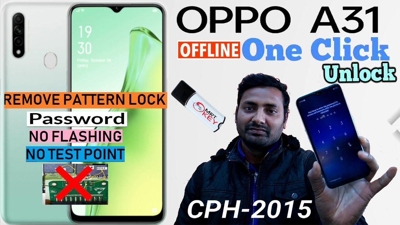 OPPO A31(CPH-2015)ONE CLICK UNLOCK 2021 - YouTube